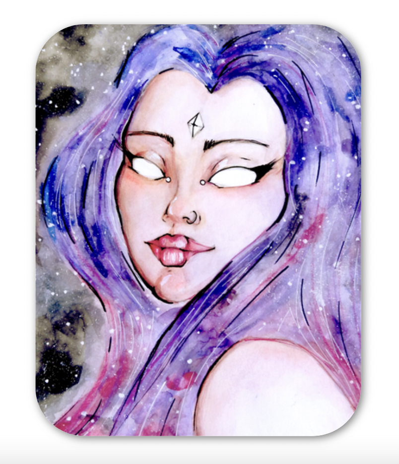 Galaxy - 3" Vinyl Sticker – Anise Designs